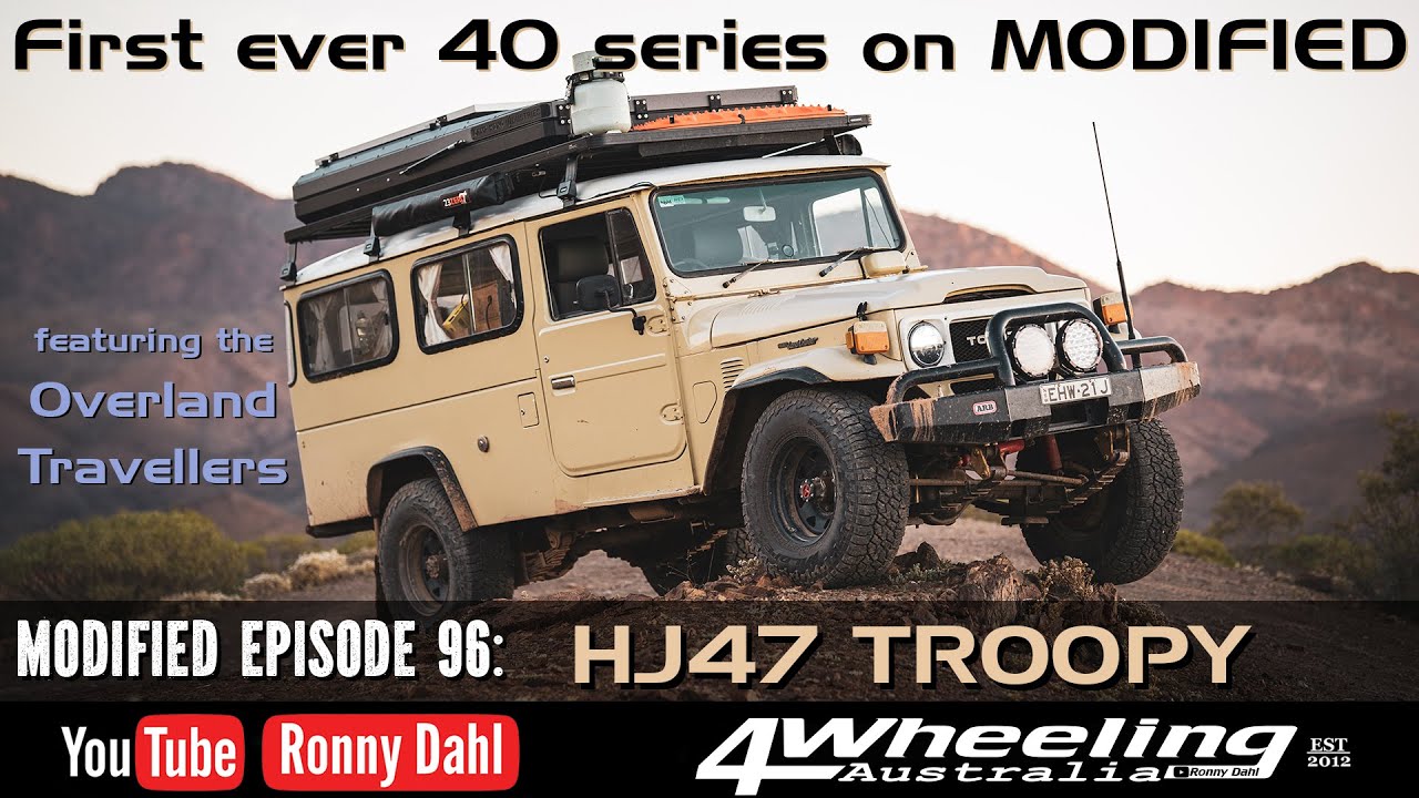 40 Series Landcruiser Troopy, Modified Episode 96 - YouTube