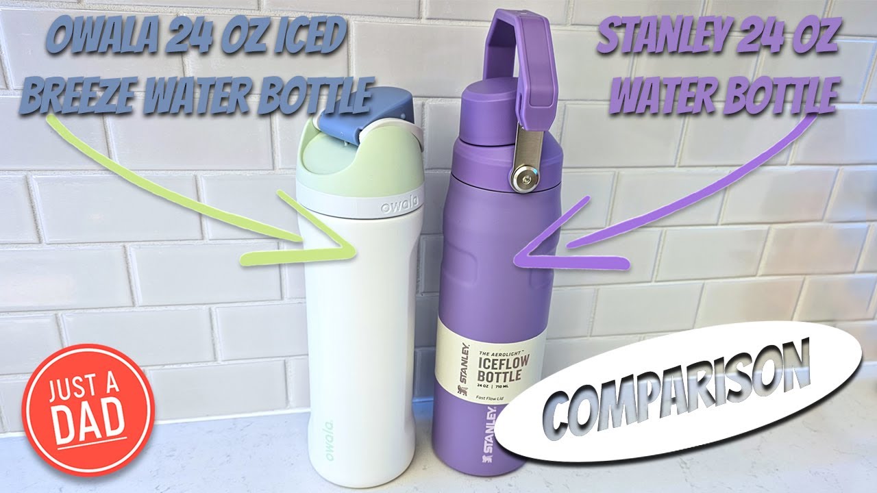 Owala Freesip Vs Stanley Ice Flow 24 Oz Water Bottle COMPARISON YouTube owala-freesip-vs-stanley-ice-flow-24-oz-water-bottle-comparison-youtube