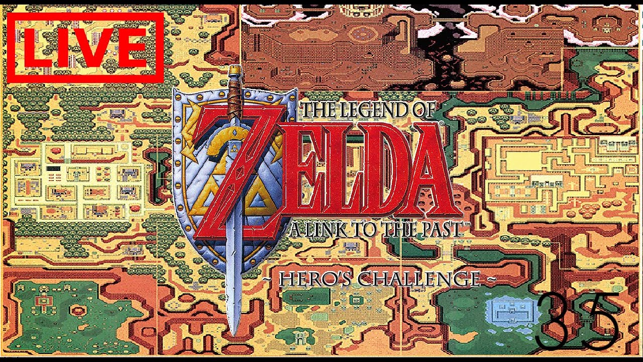 Live!! w/ rmporter35: Legend of Zelda: A Link to the Past Hero's ...