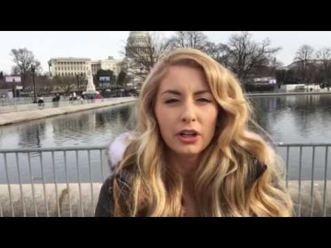 Millennial Millie in DC for Inauguration! - YouTube