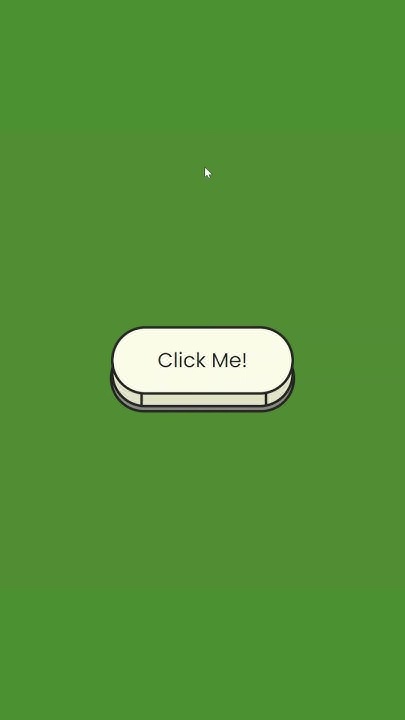 HTML CSS 3D Animated Button - YouTube
