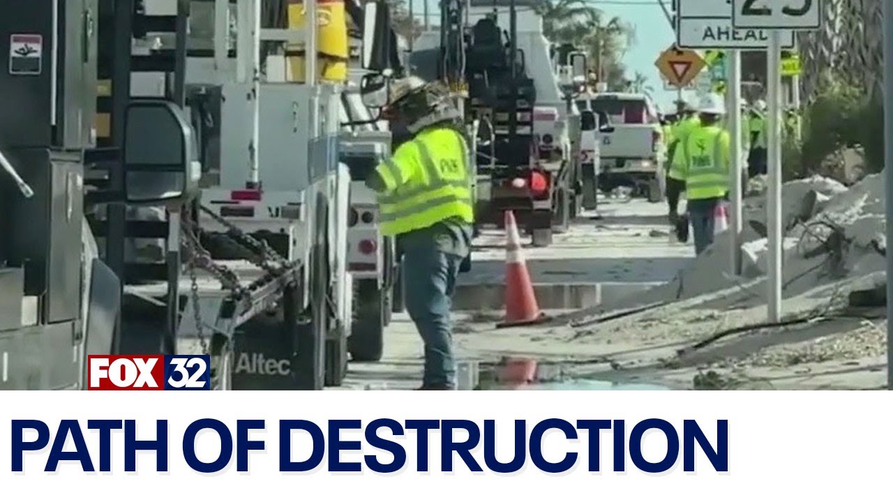 Hurricane Milton leaves path of destruction - YouTube