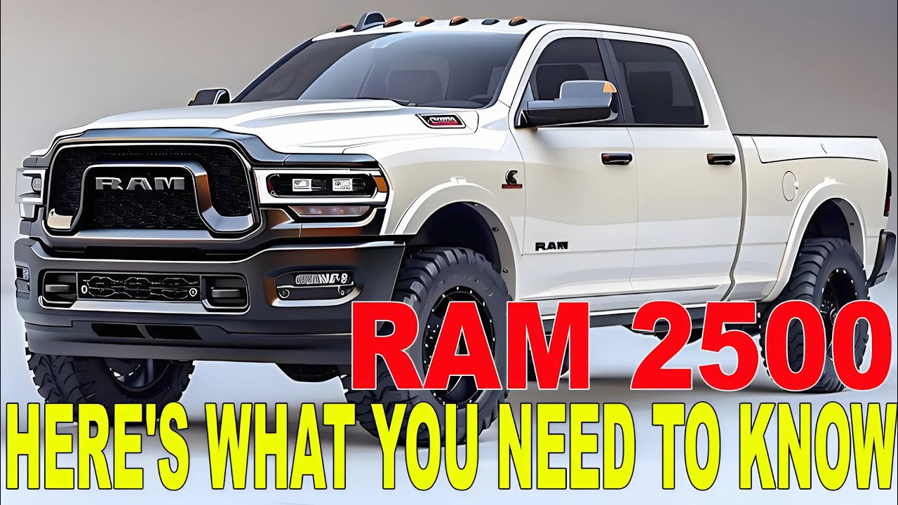 2025 Ram 2500 - Is This the Most Powerful Heavy-Duty Truck Yet? HERE'S ...