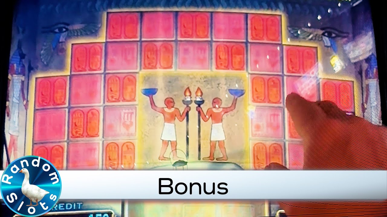 Pharaoh's Fortune Slot Machine, well, I got a Bonus - YouTube
