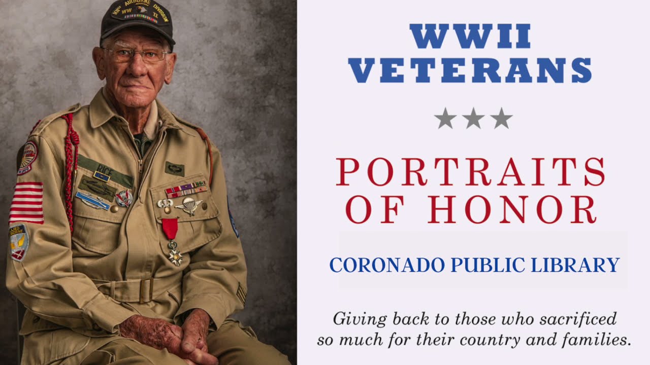 WWII Paratrooper Tom Rice and the Portraits of Honor Project - YouTube
