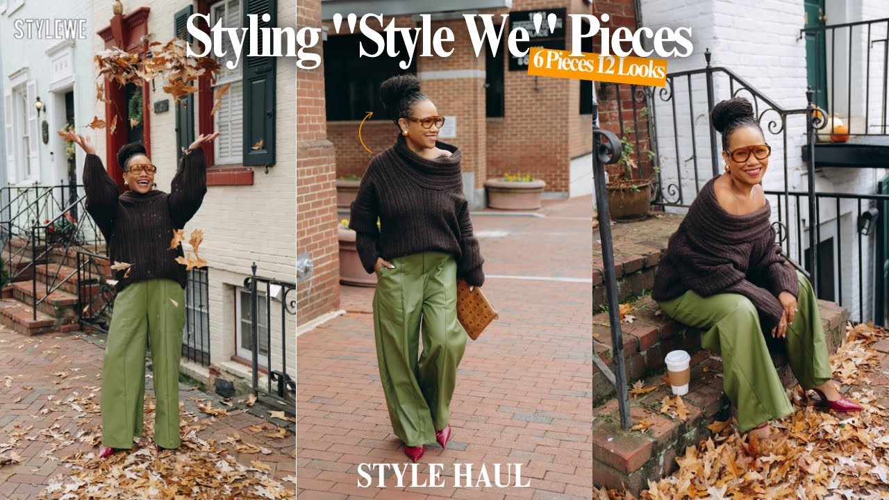 How to Style: Styling "Style We" Pieces | 6 Pieces 12 Looks - YouTube