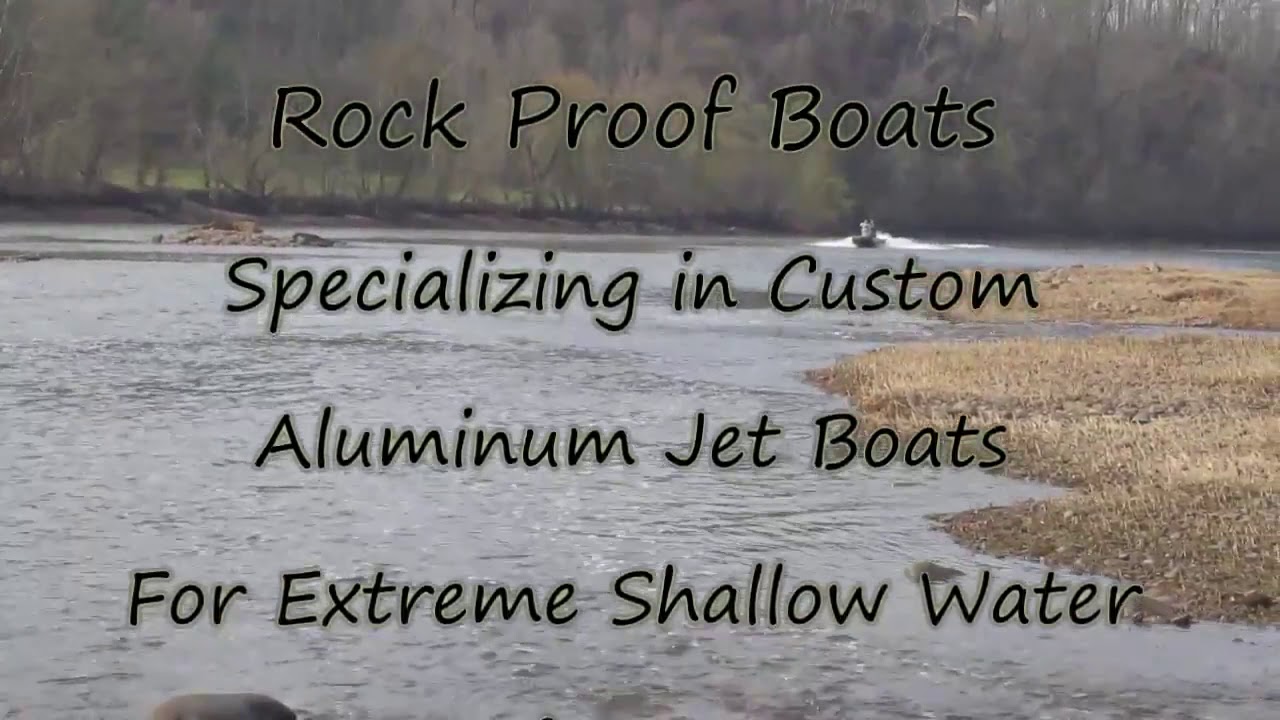 1872 River Rocket - Rock Proof Boats - YouTube
