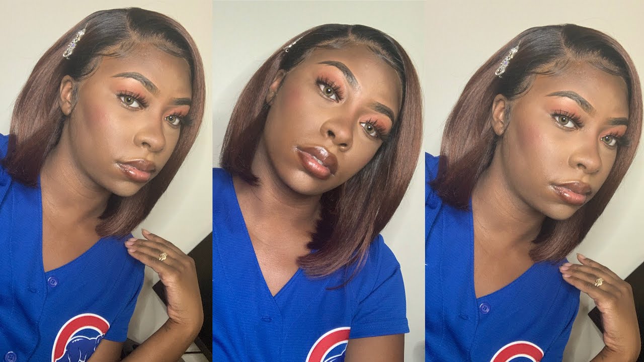 OUTRE SYNTHETIC LACE FRONT WIG - 13X4 - JENISSE- Ginger Brown - YouTube
