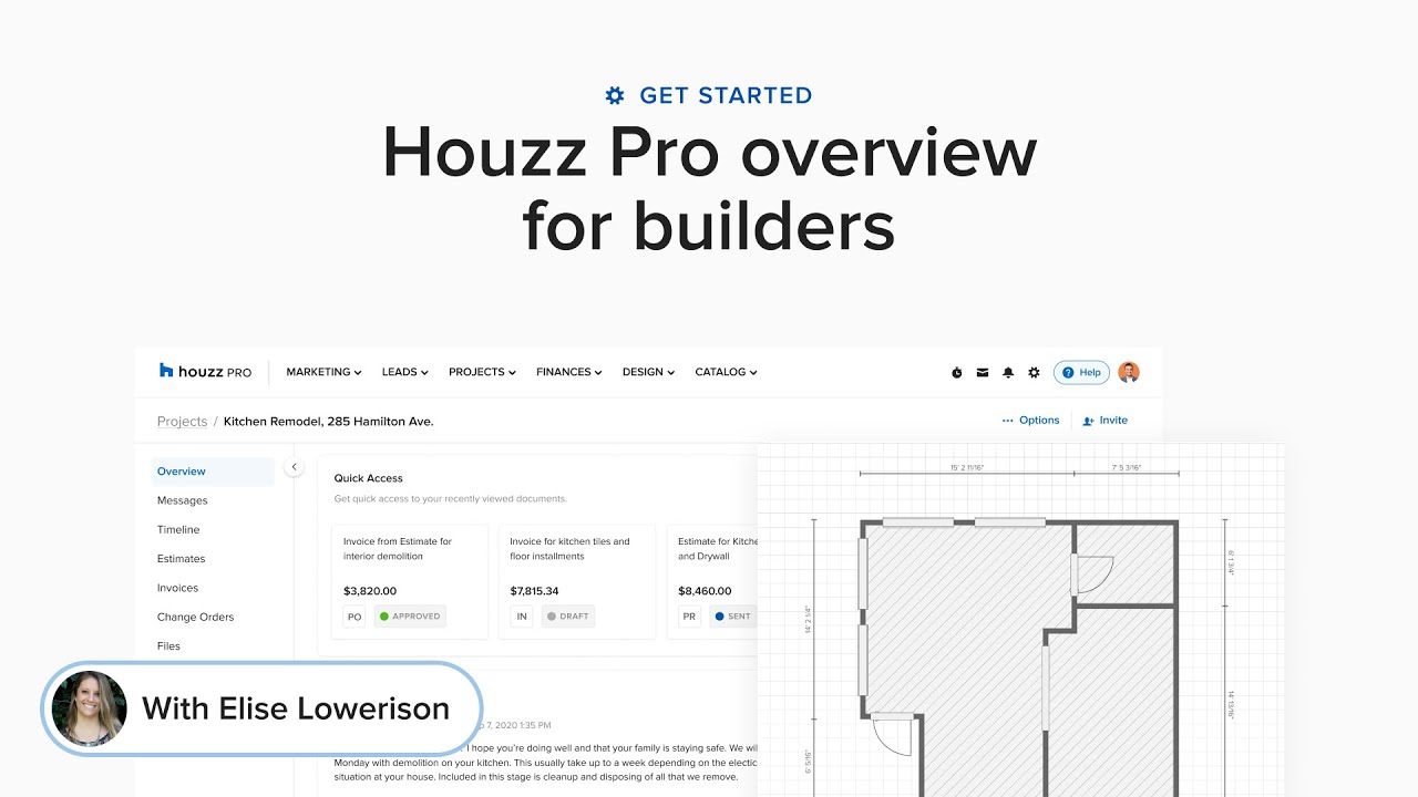 Builders: Houzz Pro 101 - YouTube