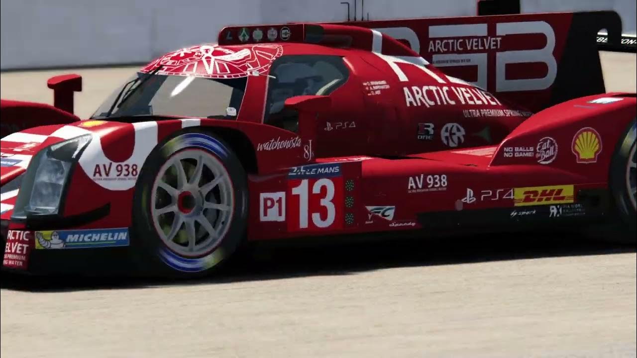 Rebellion R One V6 AER at Laguna Seca in Assetto Corsa - YouTube