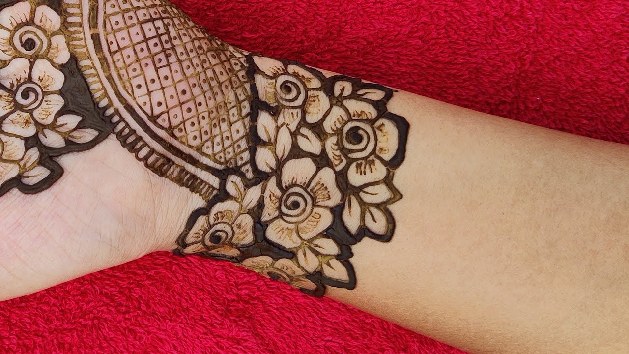 CREATIVE PARTY MEHENDI Beautiful and Simple Party Mehndi design ...