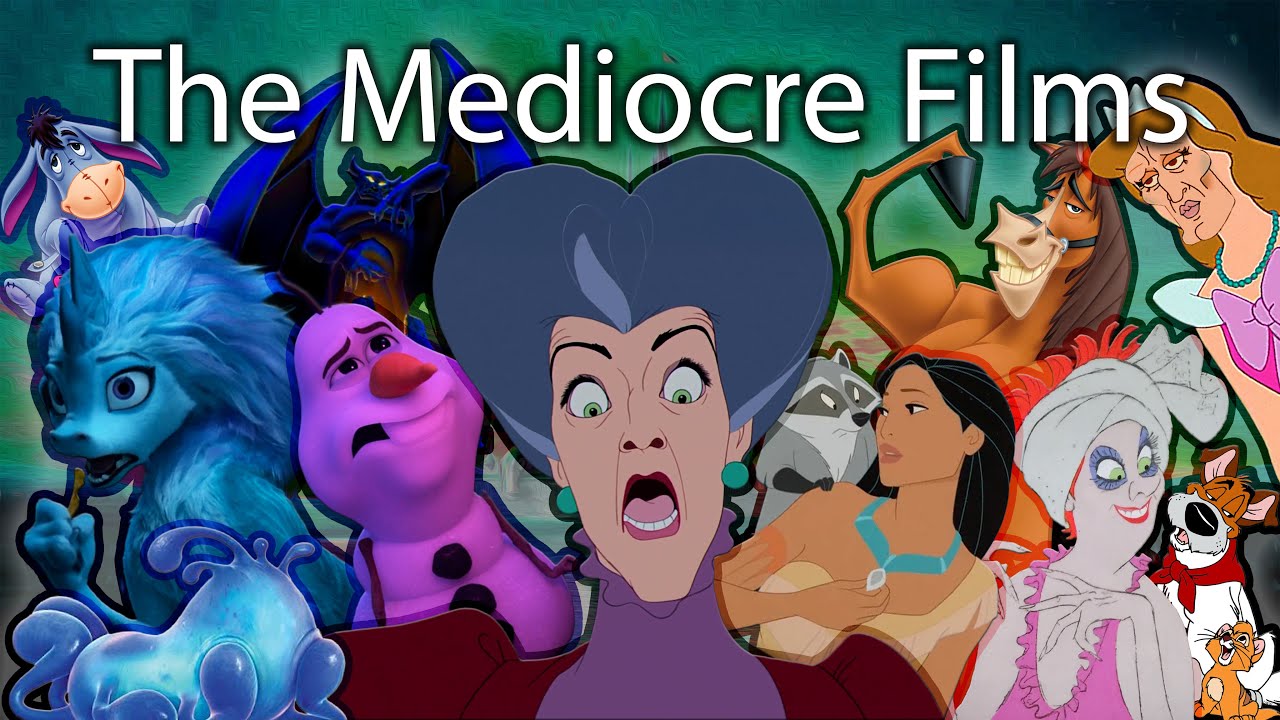 Ranking Every Disney Movie EVER (The Mediocre Films) - YouTube