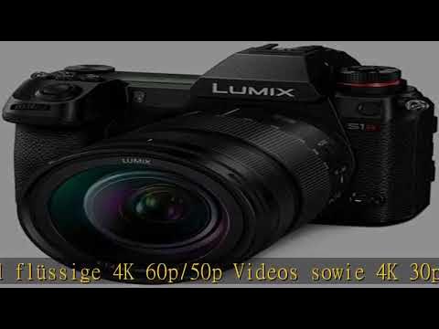 Panasonic DC-S1RME-K spiegellose Vollformatkamera, 5K 30p/25p/24p Videoaufnahmen mit Flip Screen ...