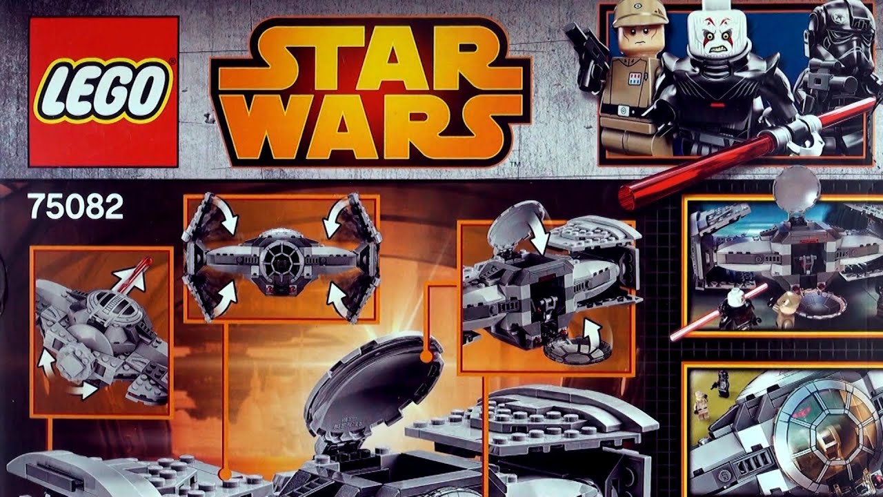 Star Wars Lego - TIE Fighter Advanced Prototype - Lego set 75082 ...
