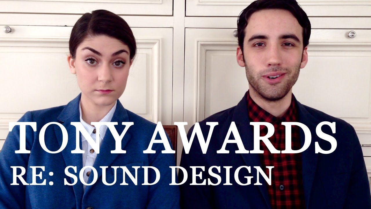 Tony Award reps. speak out re: Sound Design - YouTube