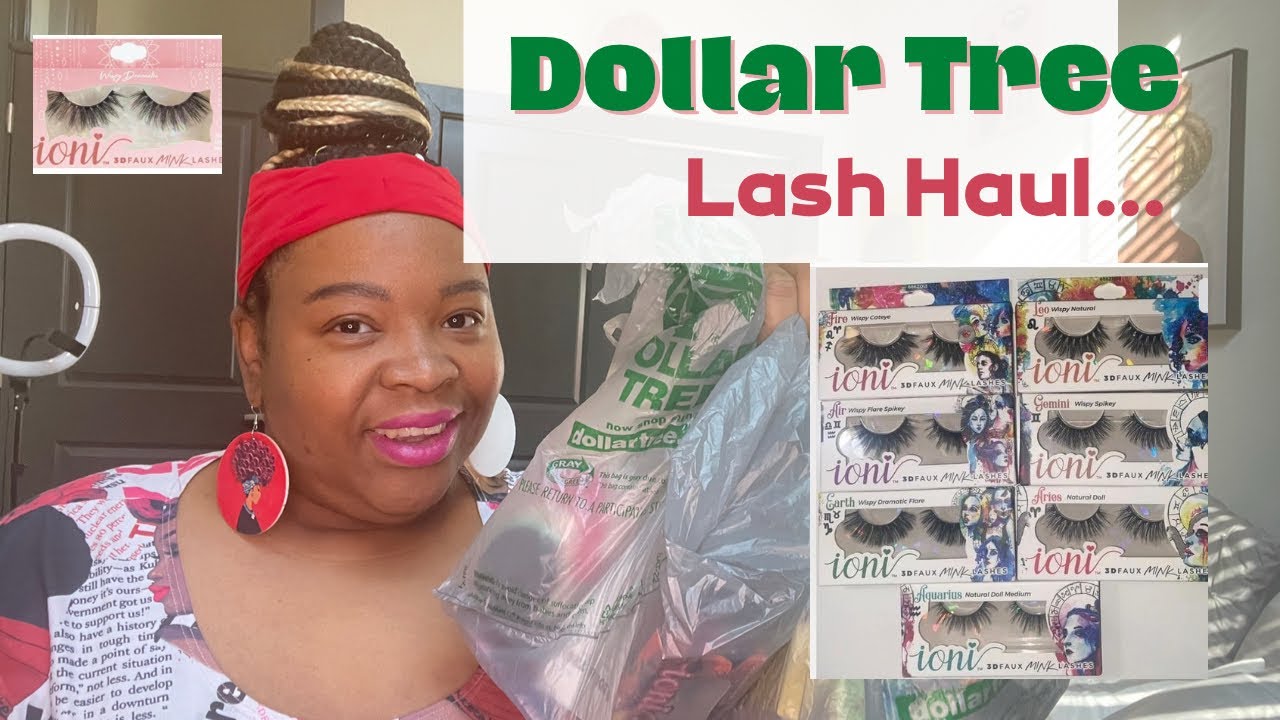 Huge Dollar Tree Lash Haul…. - YouTube