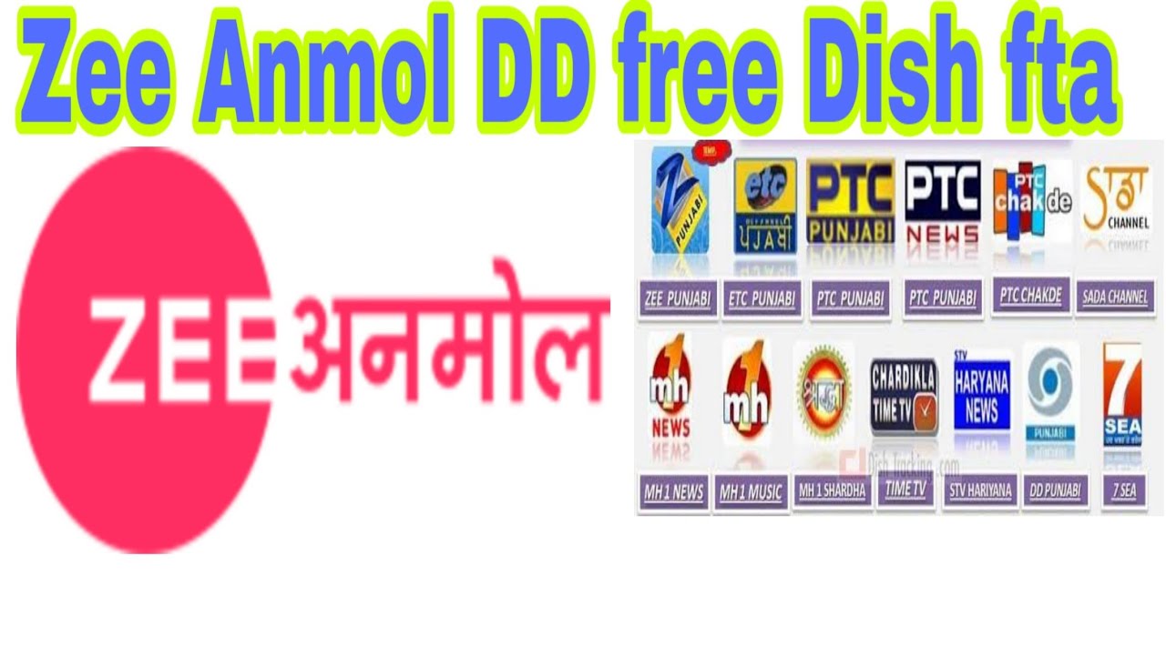 Zee Anmol#dd free dish - YouTube