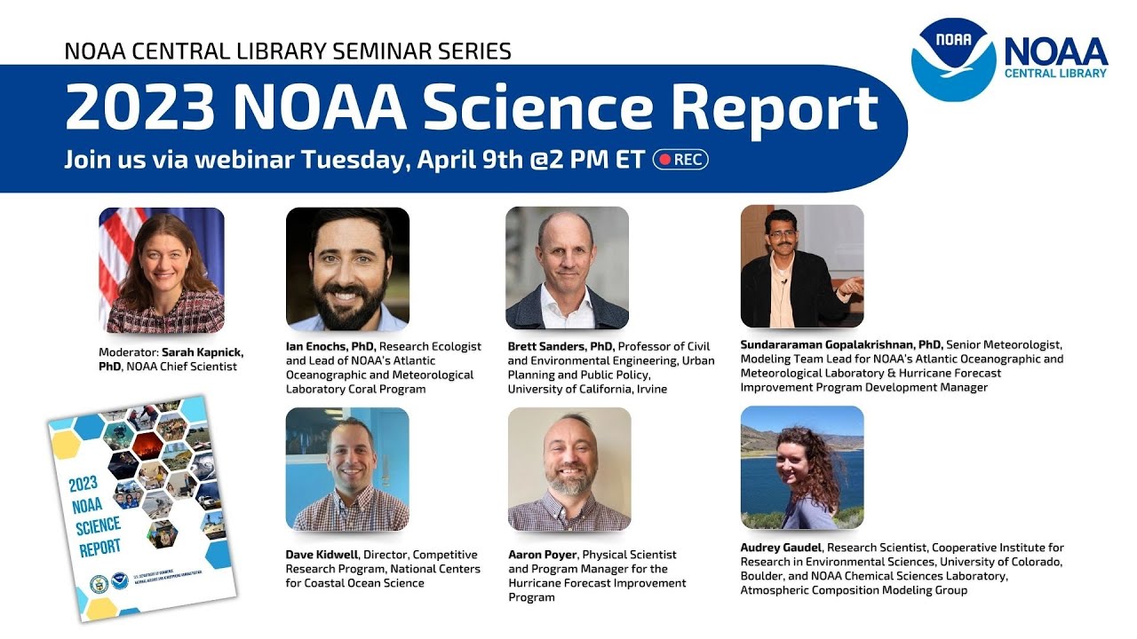 2023 NOAA Science Report Seminar - YouTube