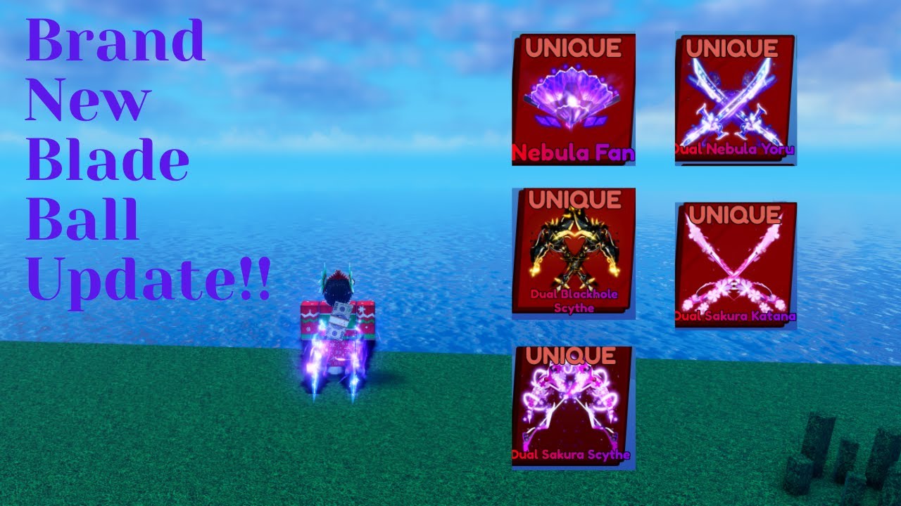 Blade Ball Christmas Update (New abillity+Swords) - YouTube