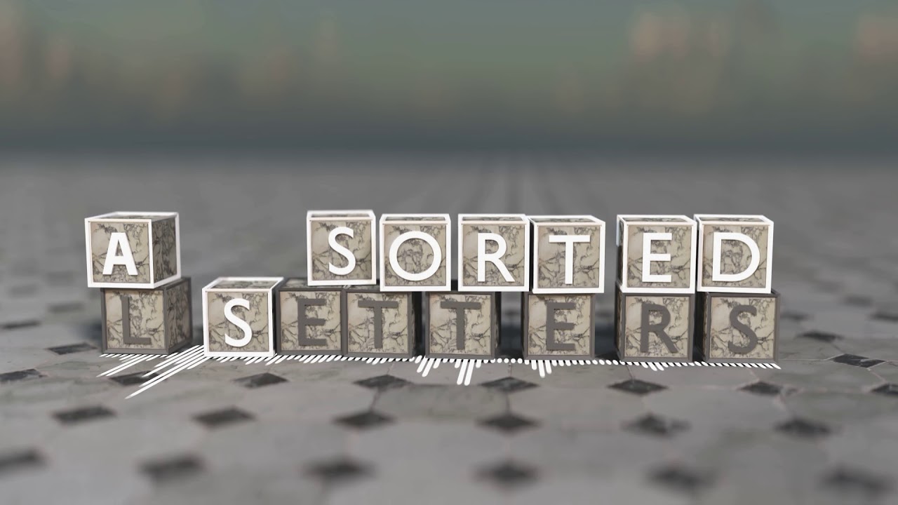 Assorted Letters - Made by Caffeine - YouTube