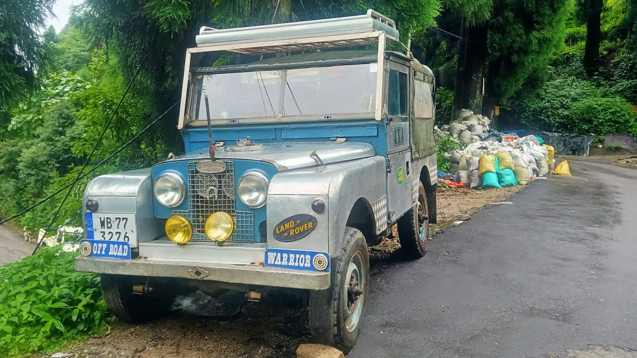 70 YEARS (1954) OLD LAND ROVER // MANEBHANGAN #landrover # ...