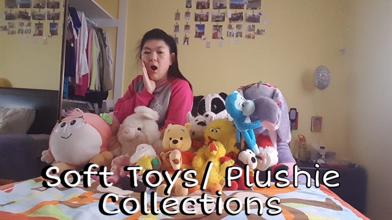 Soft Toys/Plushies Collection (rabbits, ducks, etc) - YouTube