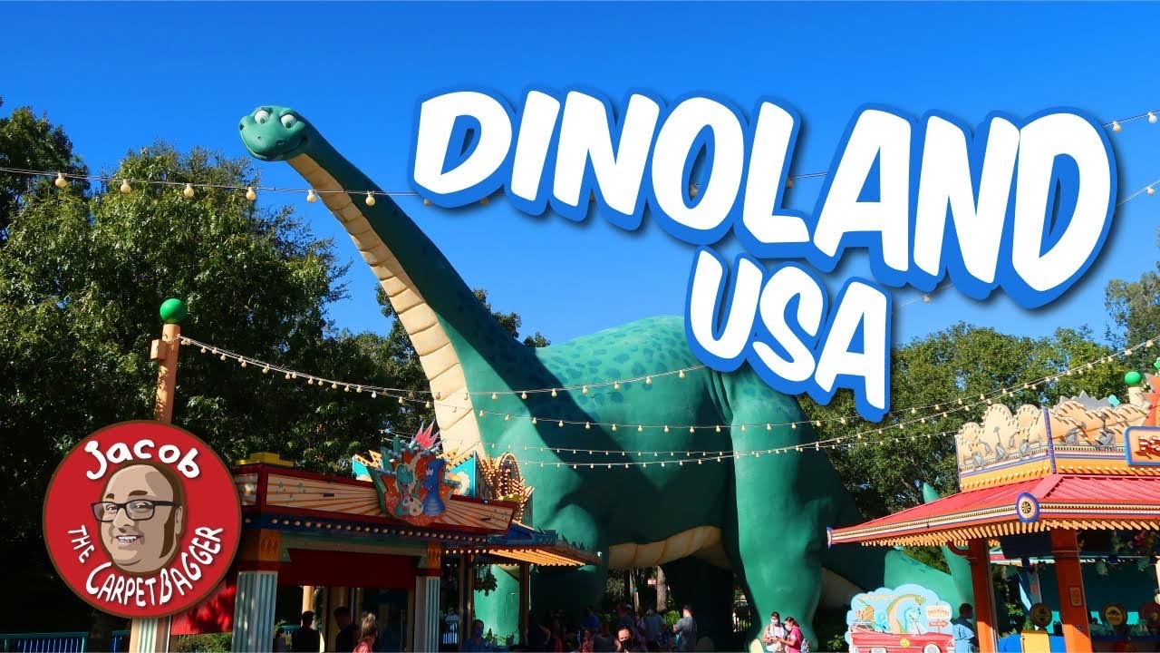 Dinoland USA at Disney's Animal Kingdom - YouTube