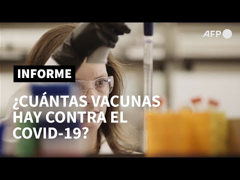 ¿Cuántas vacunas hay contra el covid-19? | AFP
