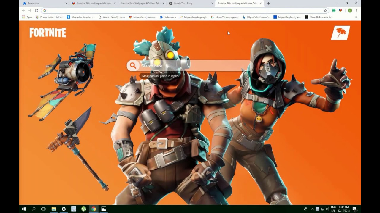 New Forntite Skins Wallpaper Fever - A must have! - YouTube