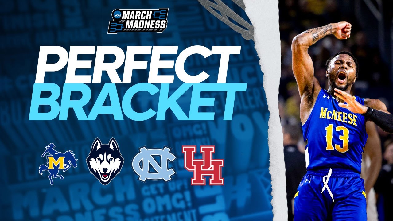 THE OFFICIAL FIRST PERFECT MARCH MADNESS BRACKET... - YouTube