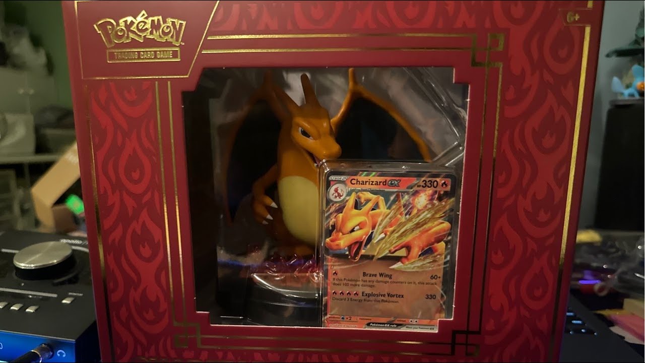 CHARIZARD EX BOX POKEMON CARD OPENING | Stellar Crown AND MORE - YouTube
