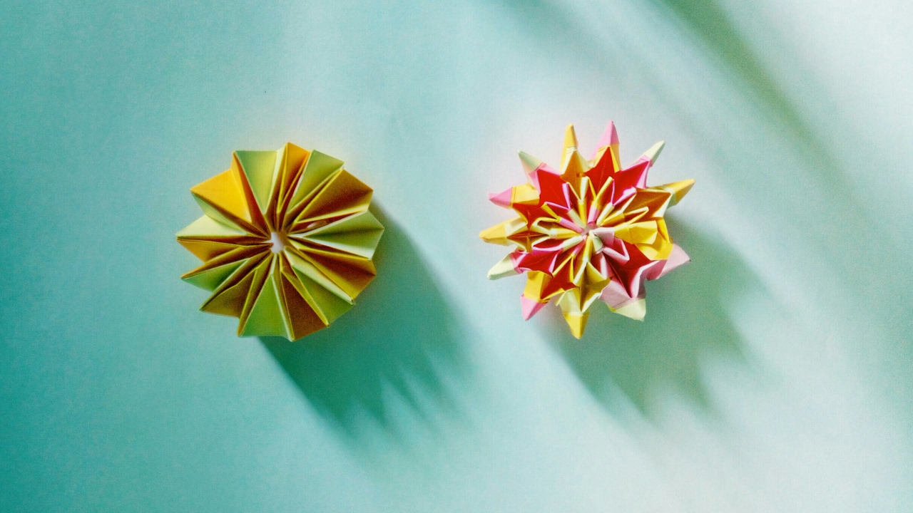 EASY ORIGAMI FIREWORKS 2017 - YouTube