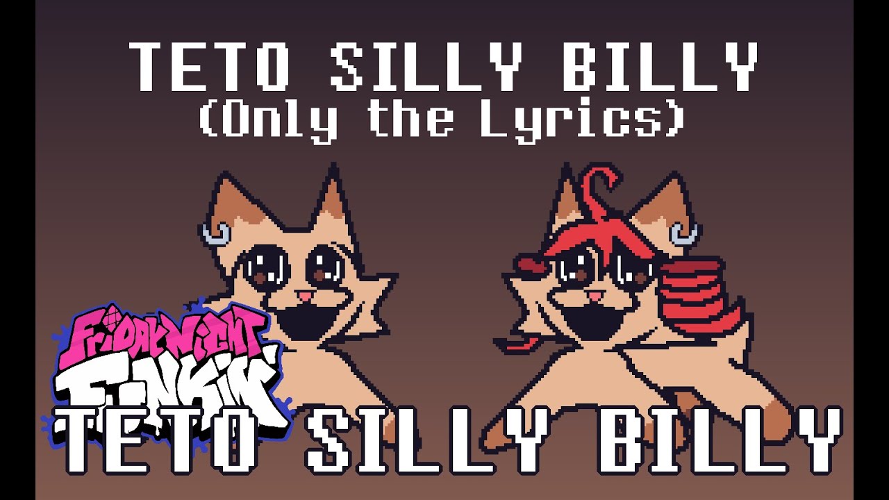 SILLY BILLY (Lyrics Only) SYNTHV KASANE TETO COVER - YouTube