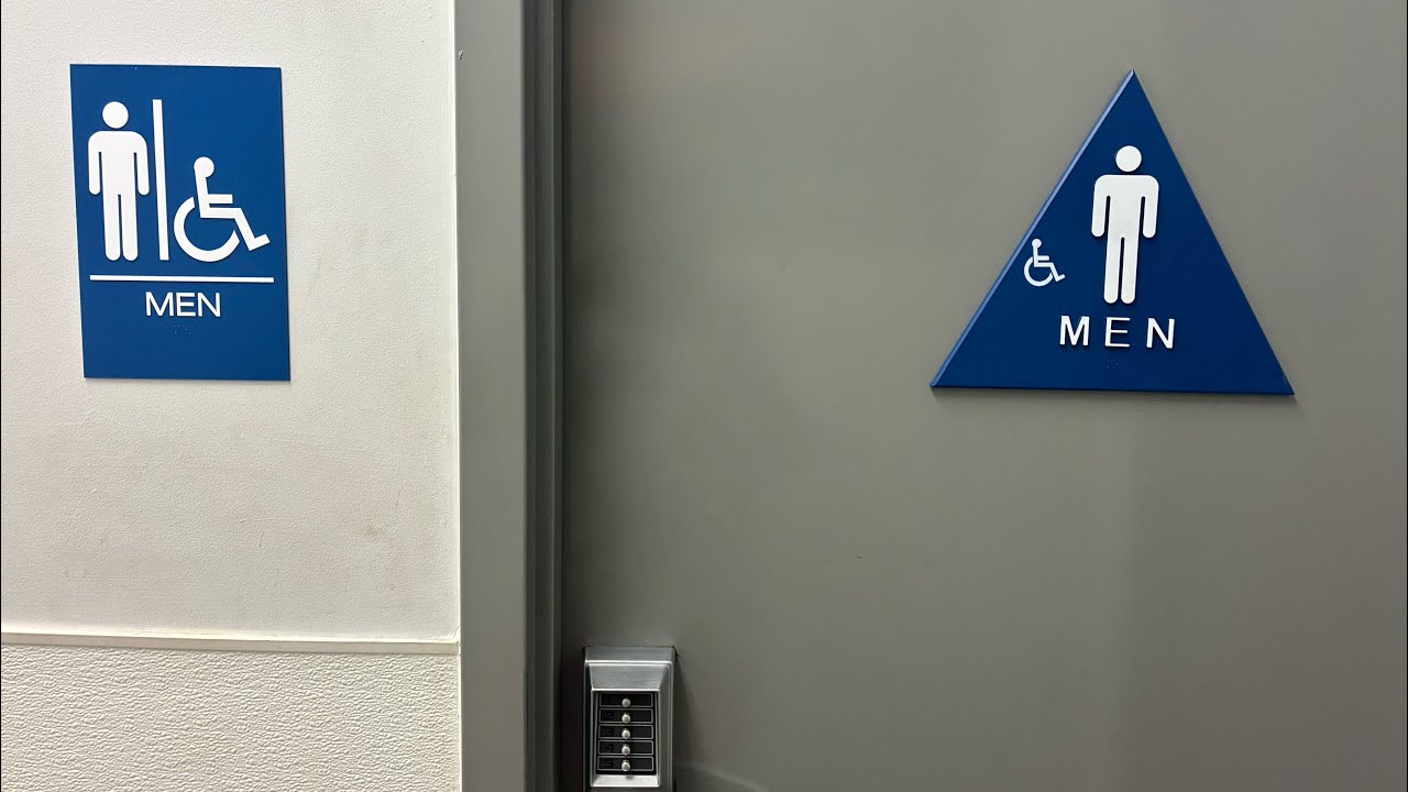 Staples Men’s Restroom (Revisted) - YouTube