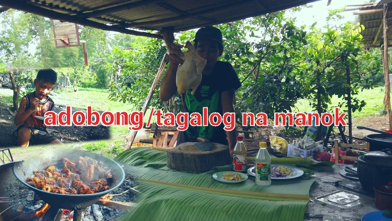 adobong tagalog na manok😋👍 - YouTube