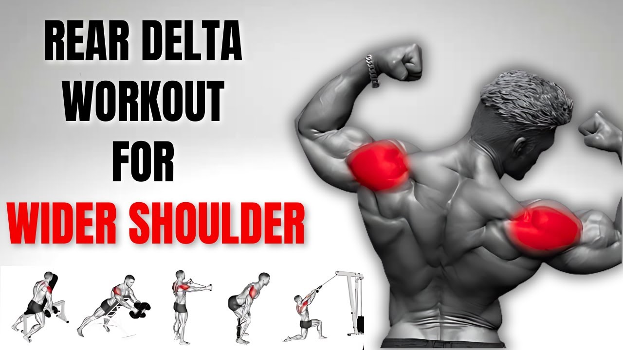 Killer Shoulder Workout for Strong Posterior Deltoids #workout #gym # ...