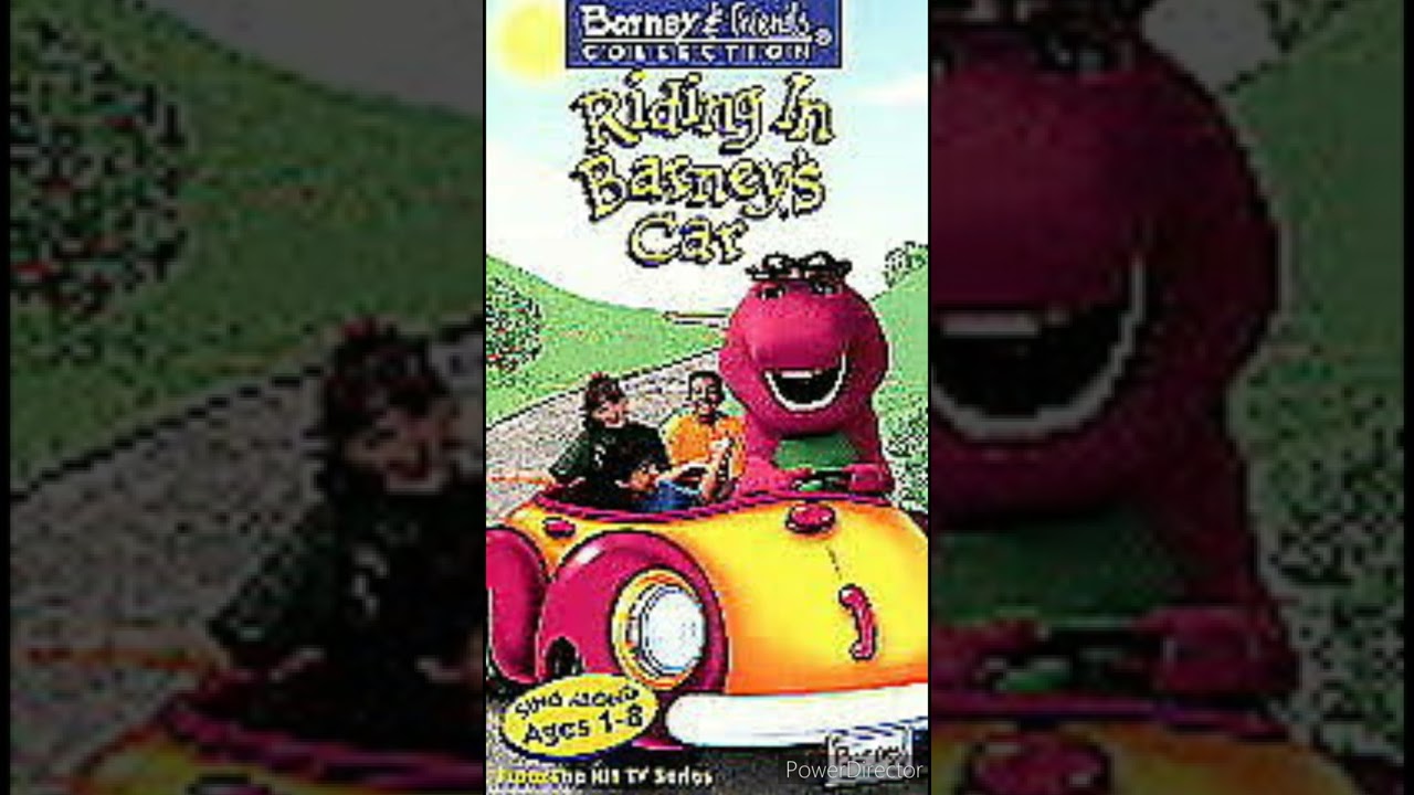 barney's riding in barney's car - YouTube