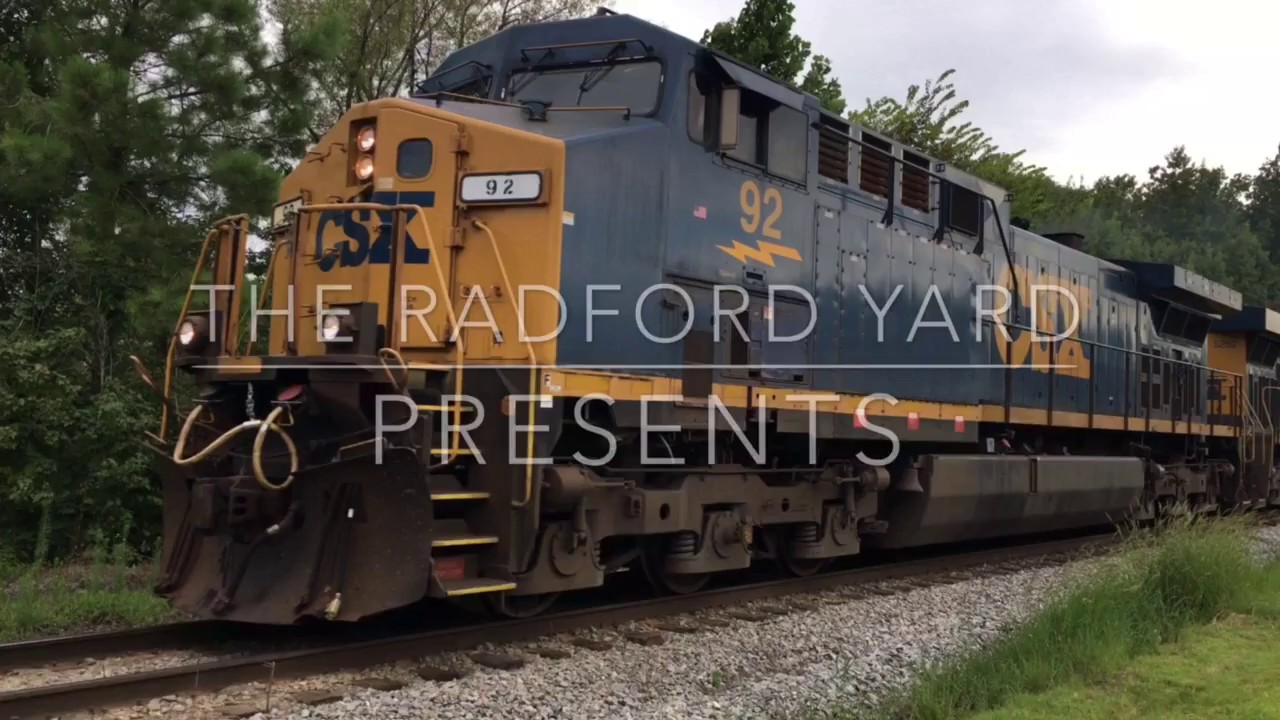 CSX - #92 & #5252 - YouTube