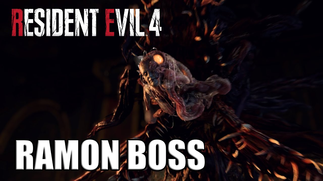 MONSTER RAMON BOSS - Flying Mutated Ramon Salazar | Resident Evil 4 ...