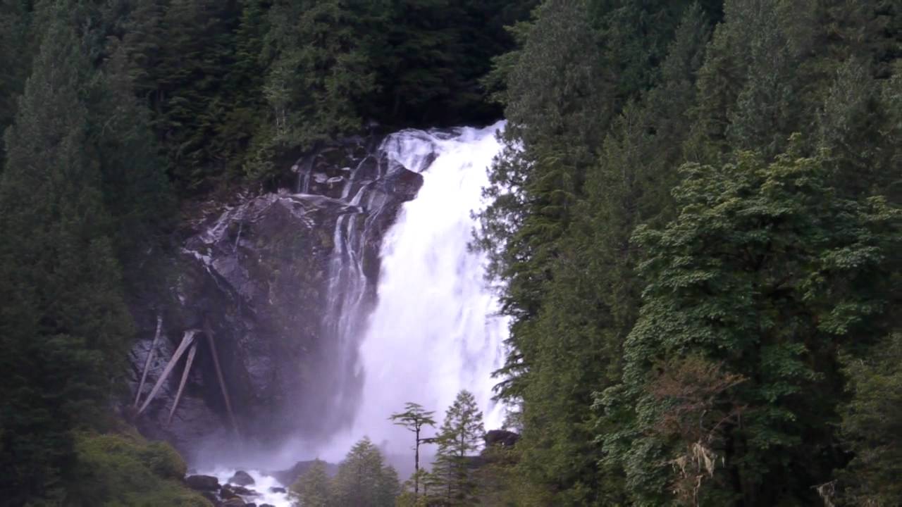 Chatterbox Falls, Princess Louisa Inlet, Sunshine Coast - YouTube