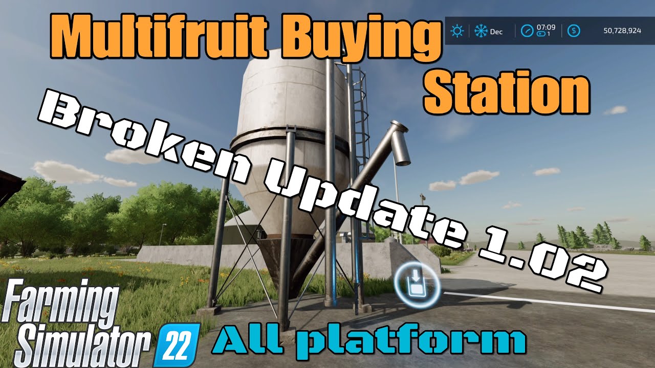 Multifruit Buying Station / UPDATE November 29 on FS22 / New update ...