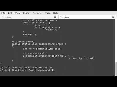 Programming {{ java gradle }} ugly number cli - YouTube