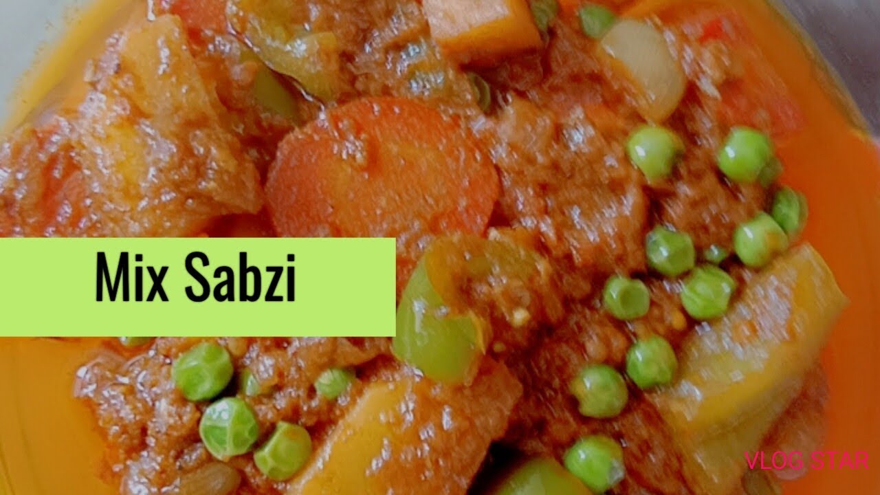 HOW TO COOK MIX SABZI | HEALTHY AND TASTY STREET FOOD | Pakistani ...