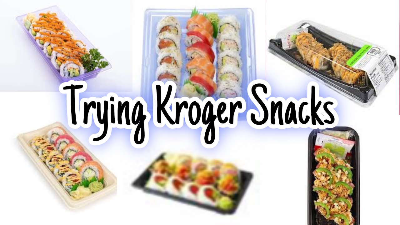 Trying Kroger snacks - YouTube