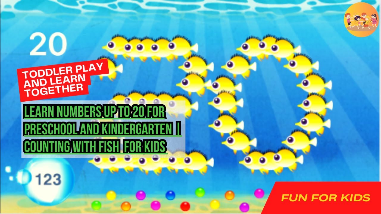Learn Numbers up to 20 for Preschool & Kindergarten | Counting With ...