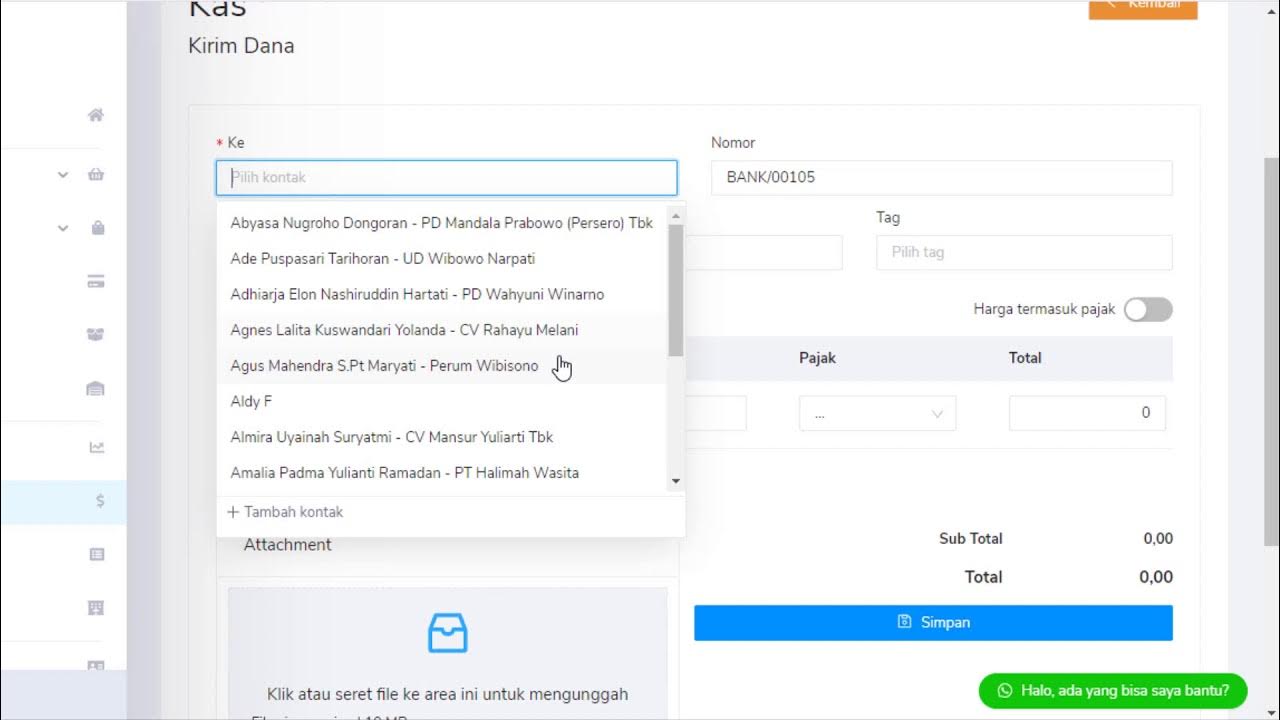 Tutorial Cara Mencatat Transaksi Kas&Bank - YouTube