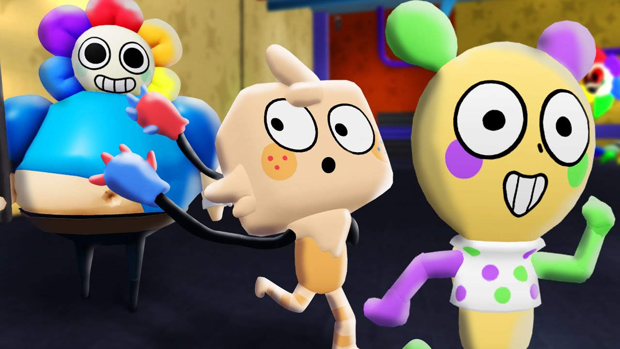 GOOB e LOOEY no ESCAPE do DANDY! Roblox - Dandys World Prison Run - YouTube