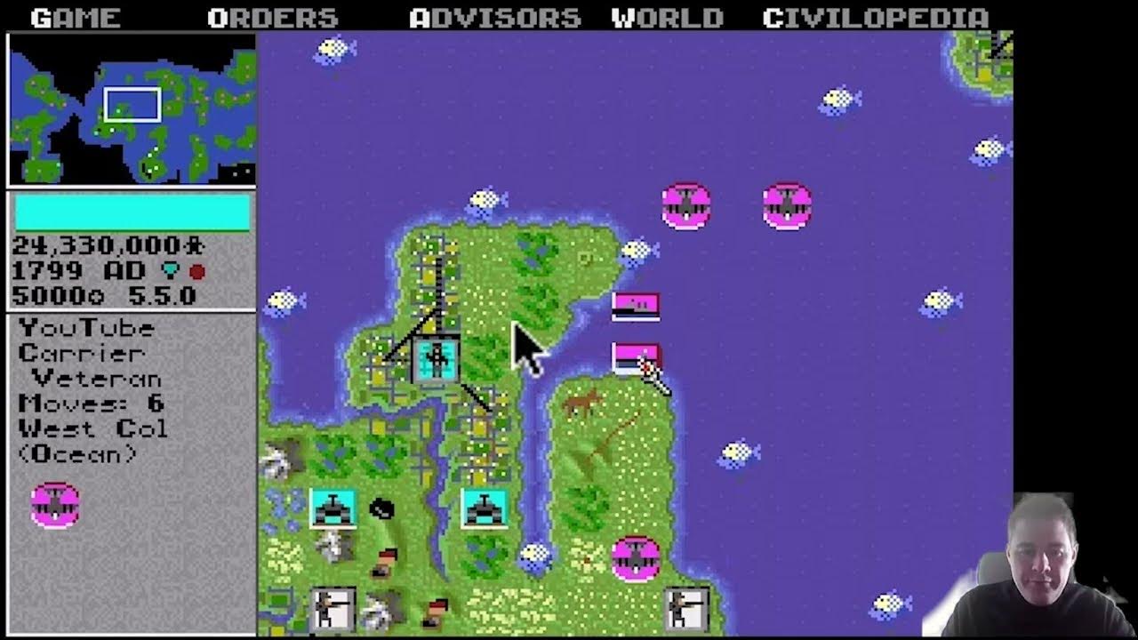 Civ1 Space Race - High Technology Attack - final battle (8/8) - YouTube