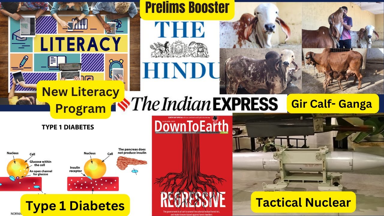 13th April 2023 Prelims Booster | U IAS, Gir Calf Ganga, New India ...