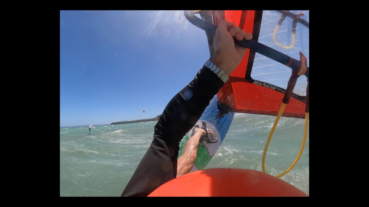 Windsurfing Shakespear, Auckland NZ 271224, Carbon Art Ahu 89, Dyno 105 ...